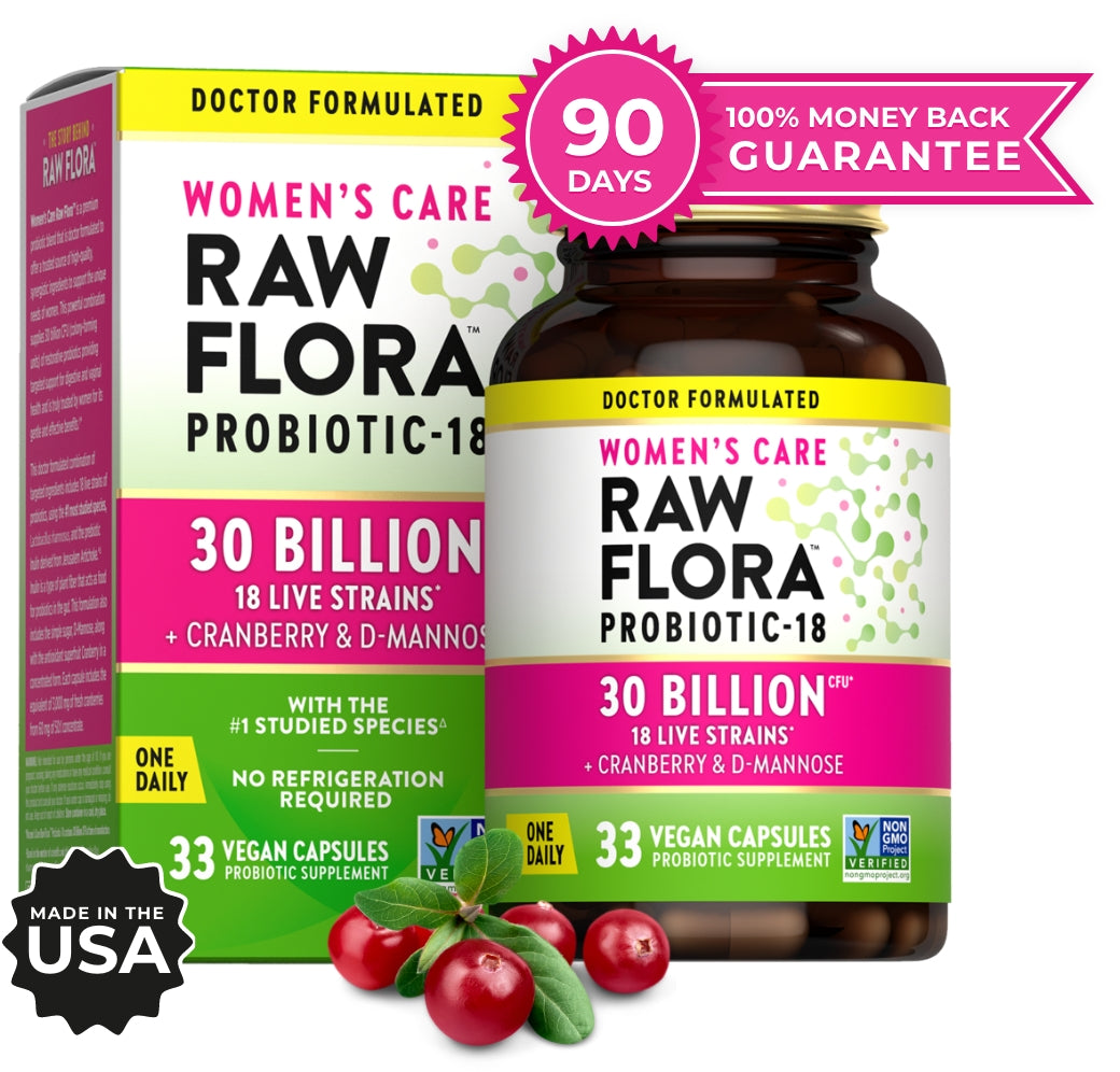 Women's Care Probiotic - 30 Billion CFU – Raw Flora™